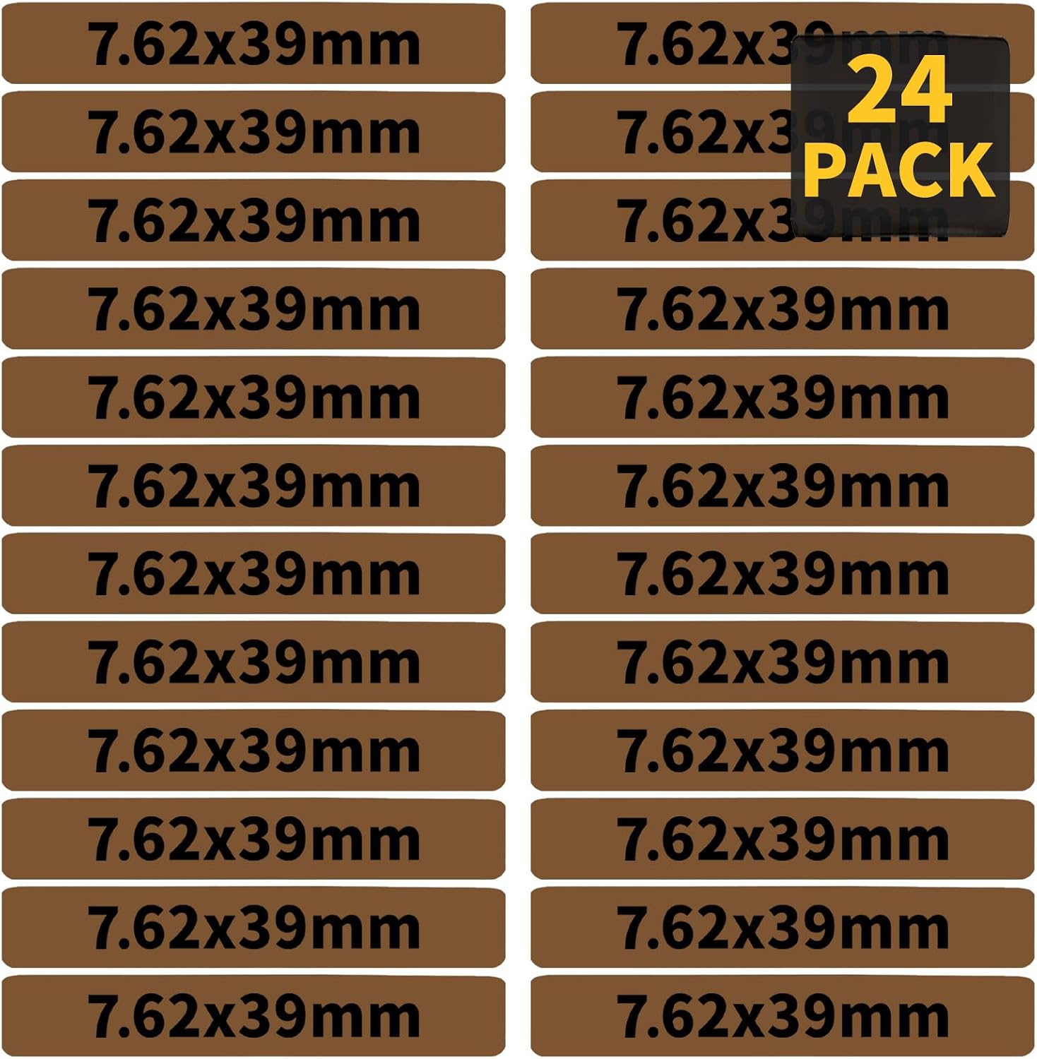 Amazon.com: 24 Pack Miaozhun 7.62x39mm Magazine Marking Bands 7.62x39 ...