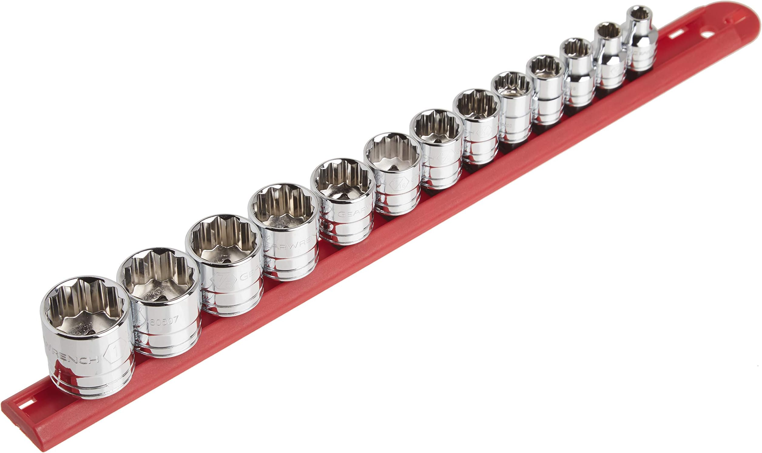 Spline Socket Set 1/2" Drive Universal Metric 8-32mm 12-point Cr-V ...