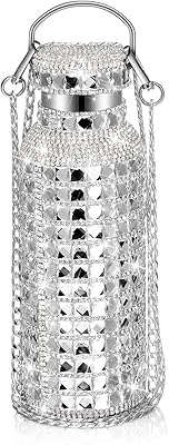 Amazon.com: Diamond Water Bottle Bling Rhinestone Stainless Steel ...