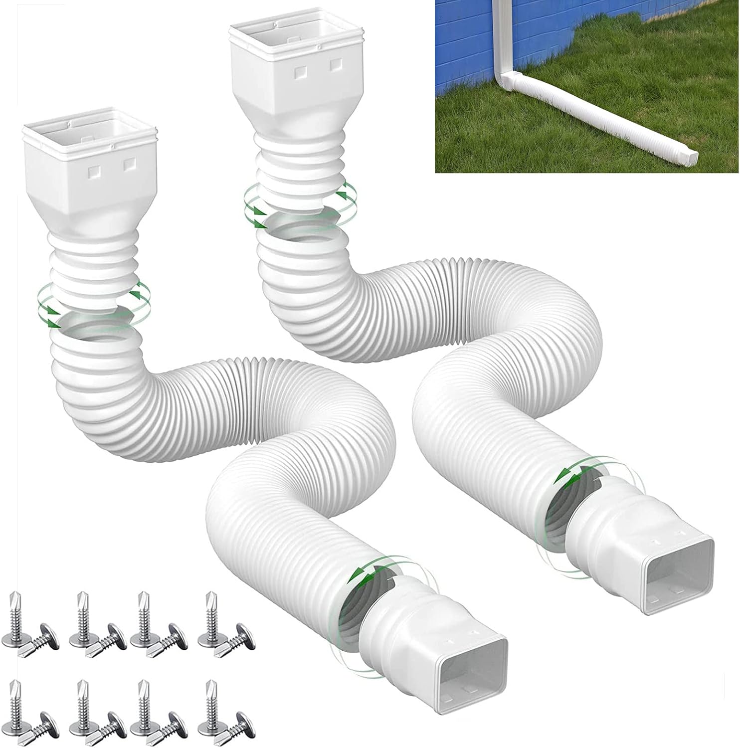 Downspout Flexible Drain Pipe at Austin Osborn blog