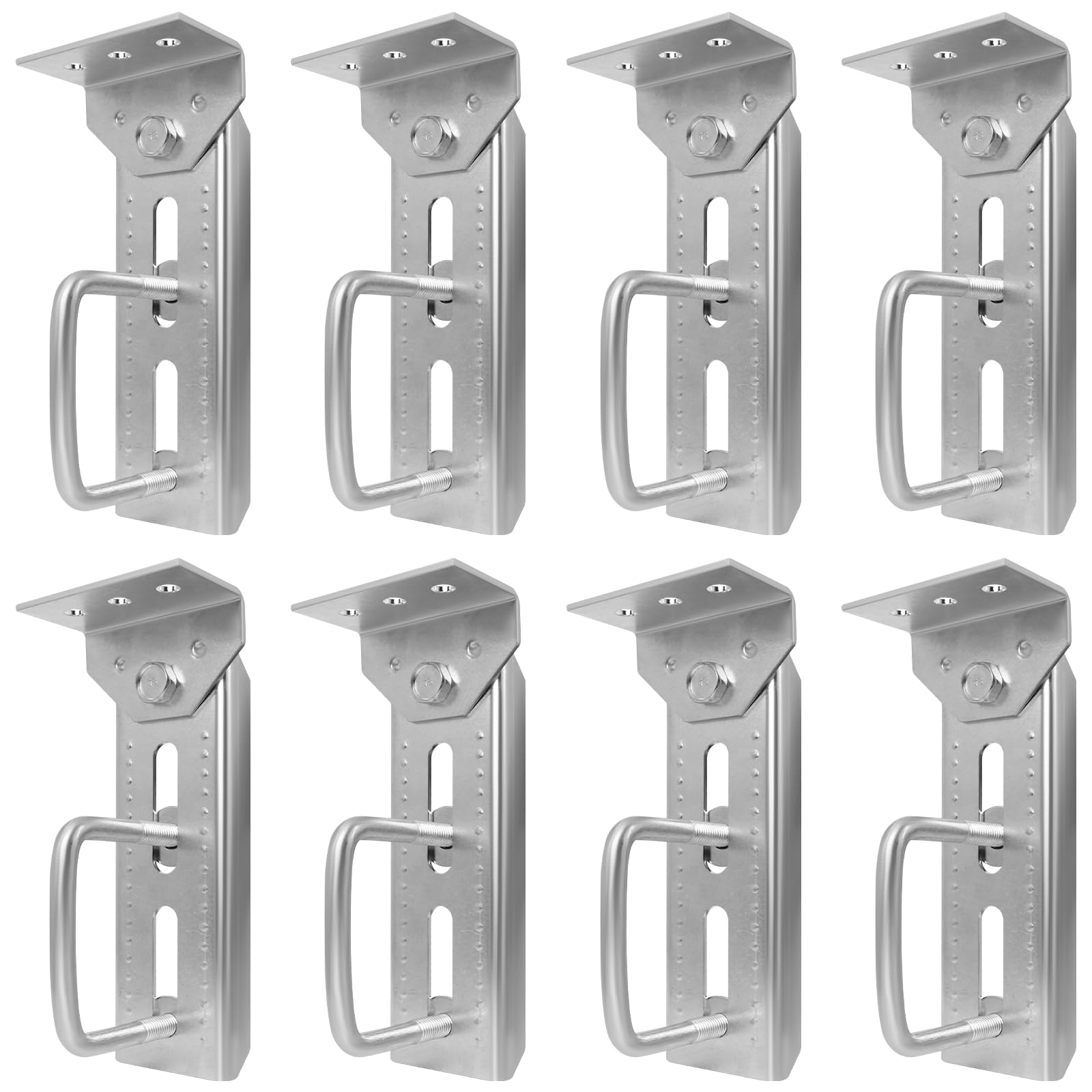 Boat Bunk Brackets Boat s, 8" 8 PCS Galvanized Swivel Top Bunk Bracket ...