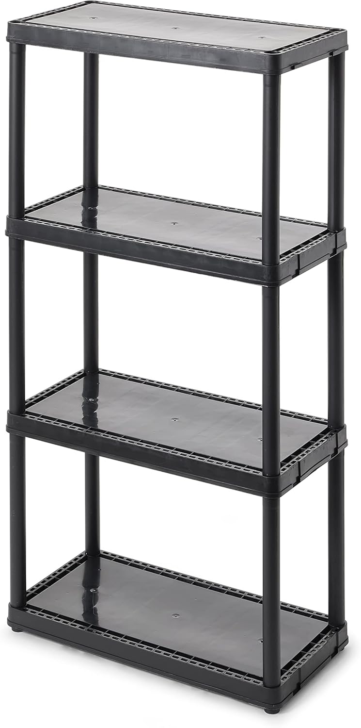 Amazon.com: Gracious Living Multipurpose 4 Shelf Modular Design Solid ...