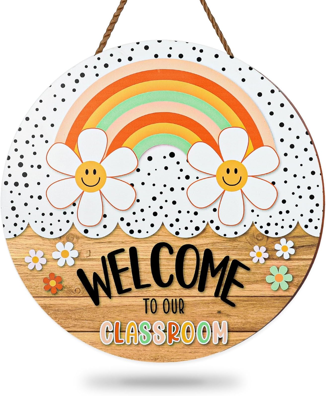 Amazon.com: JarThenaAMCS Boho Classroom Welcome Sign Back to School ...