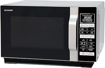 Sharp R860SLM Combination Flatbed Microwave Oven, 25 Litre capacity ...