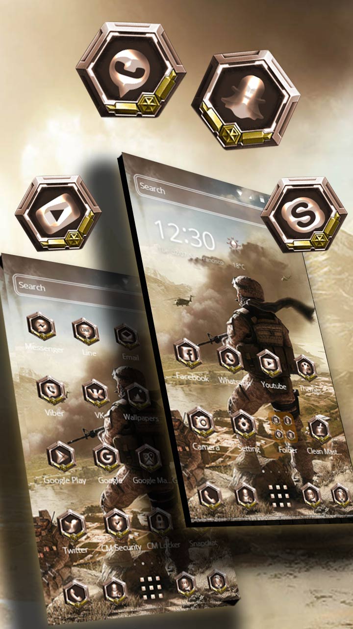Army Theme 2D Free - App on Amazon Appstore