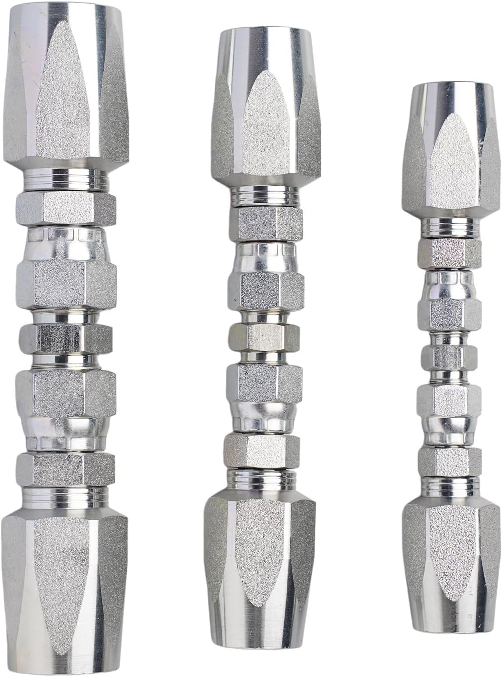 Amazon.com: AKM 3Pcs Hydraulic Hose Field Repair Kit,1/4", 3/8", 1/2 ...