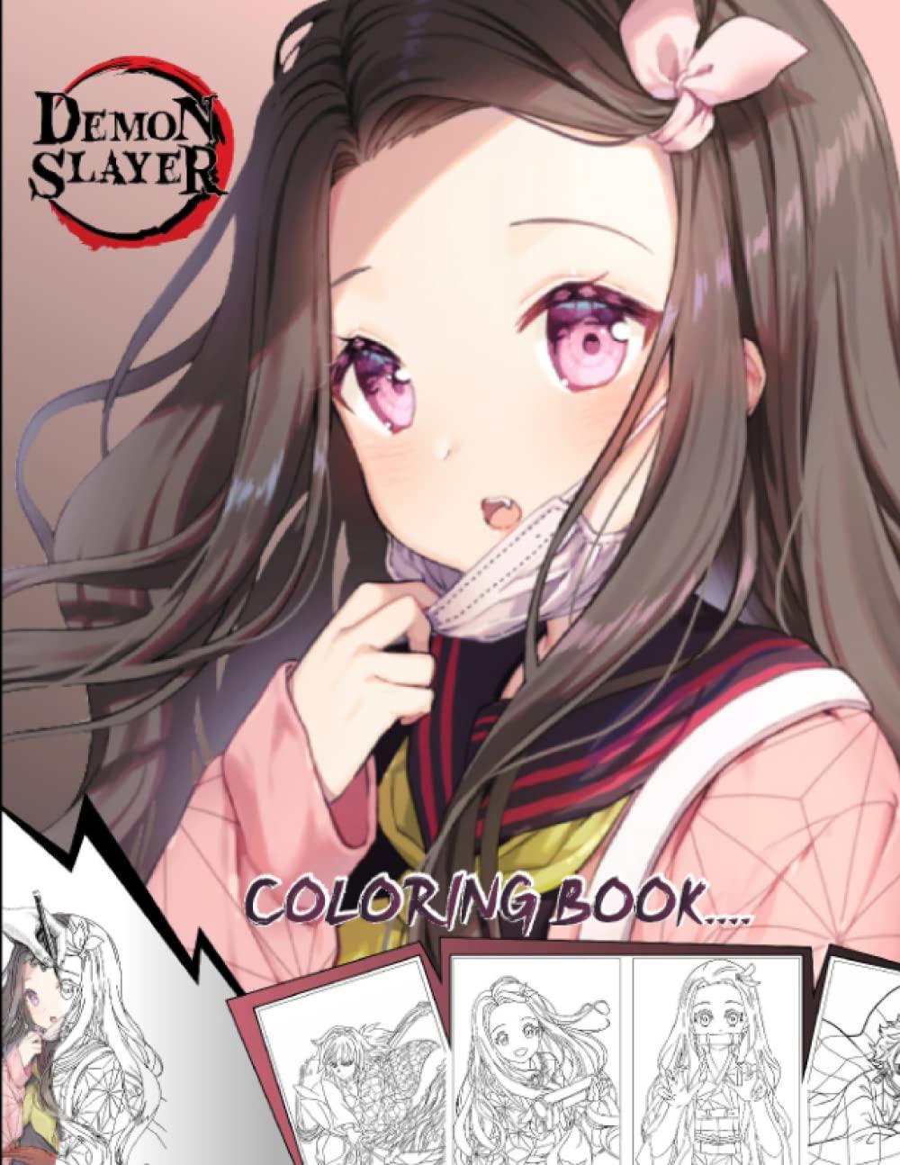 Demon Slayer Coloring Book 50 Coloring Pages Filled With Demon ...