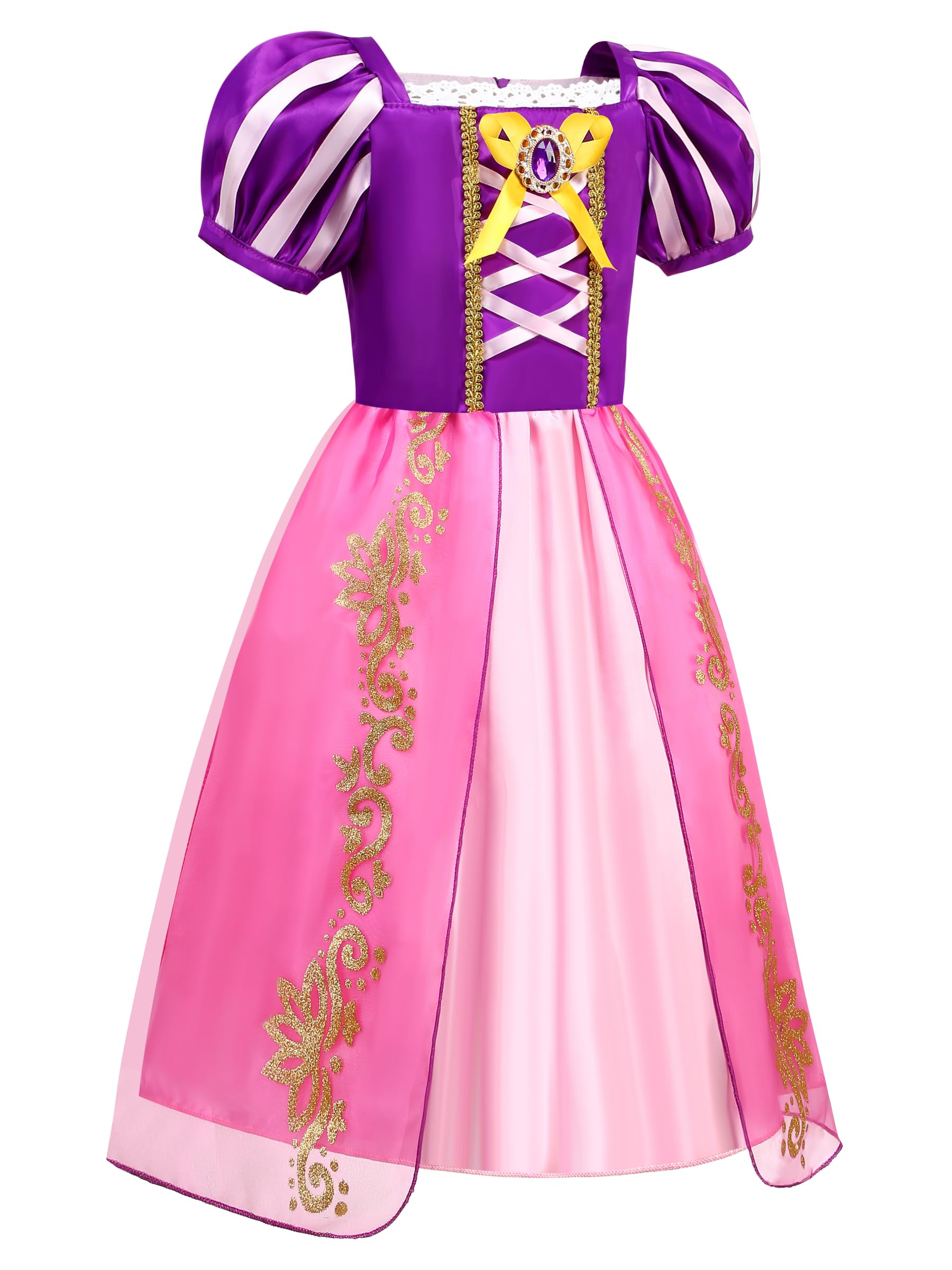 Snapklik.com : Girls Princess Costume Purple Princess Dresses For ...