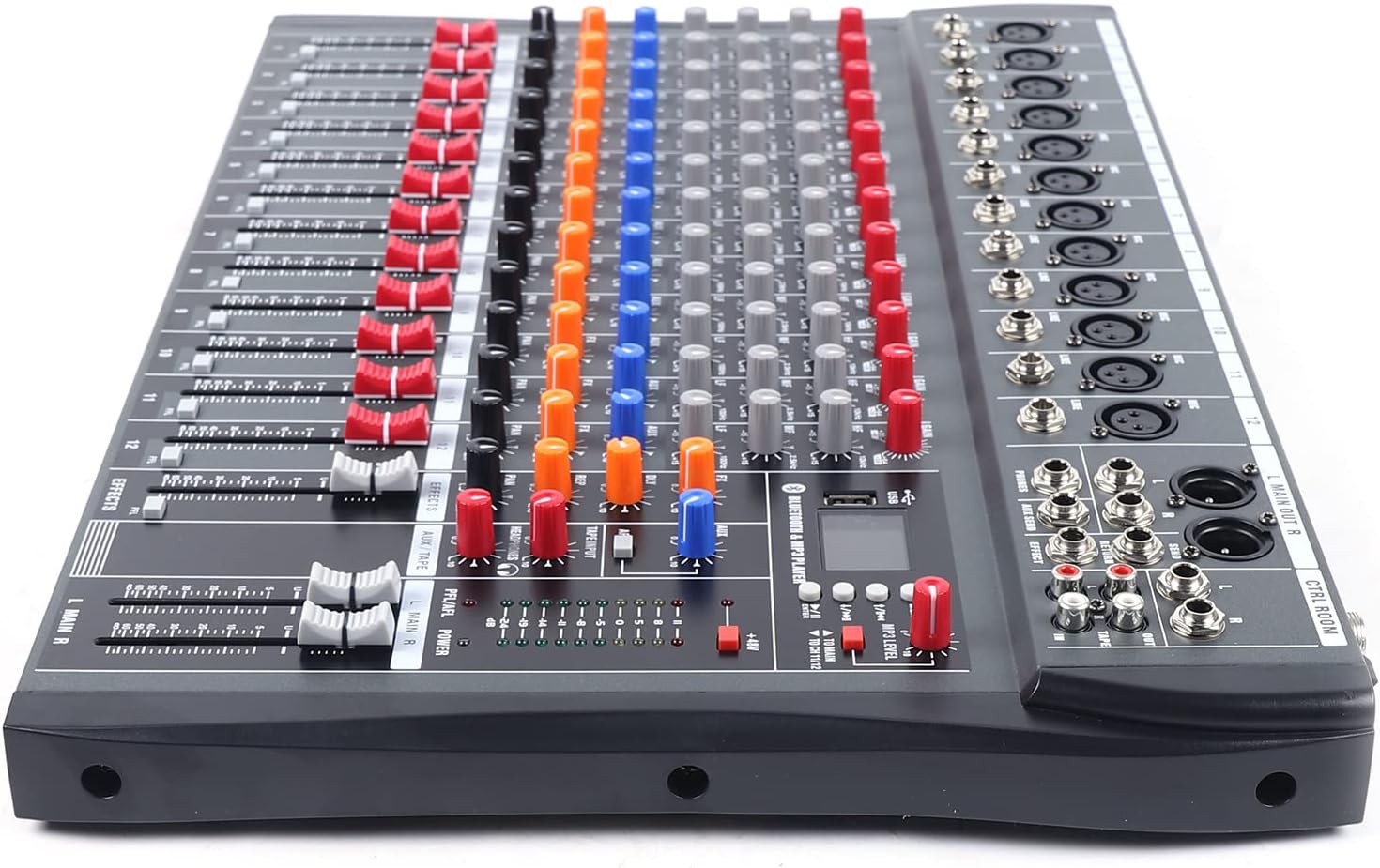 Pro 12 Channels Live Audio Mixer Bluetooth USB DJ Nepal | Ubuy