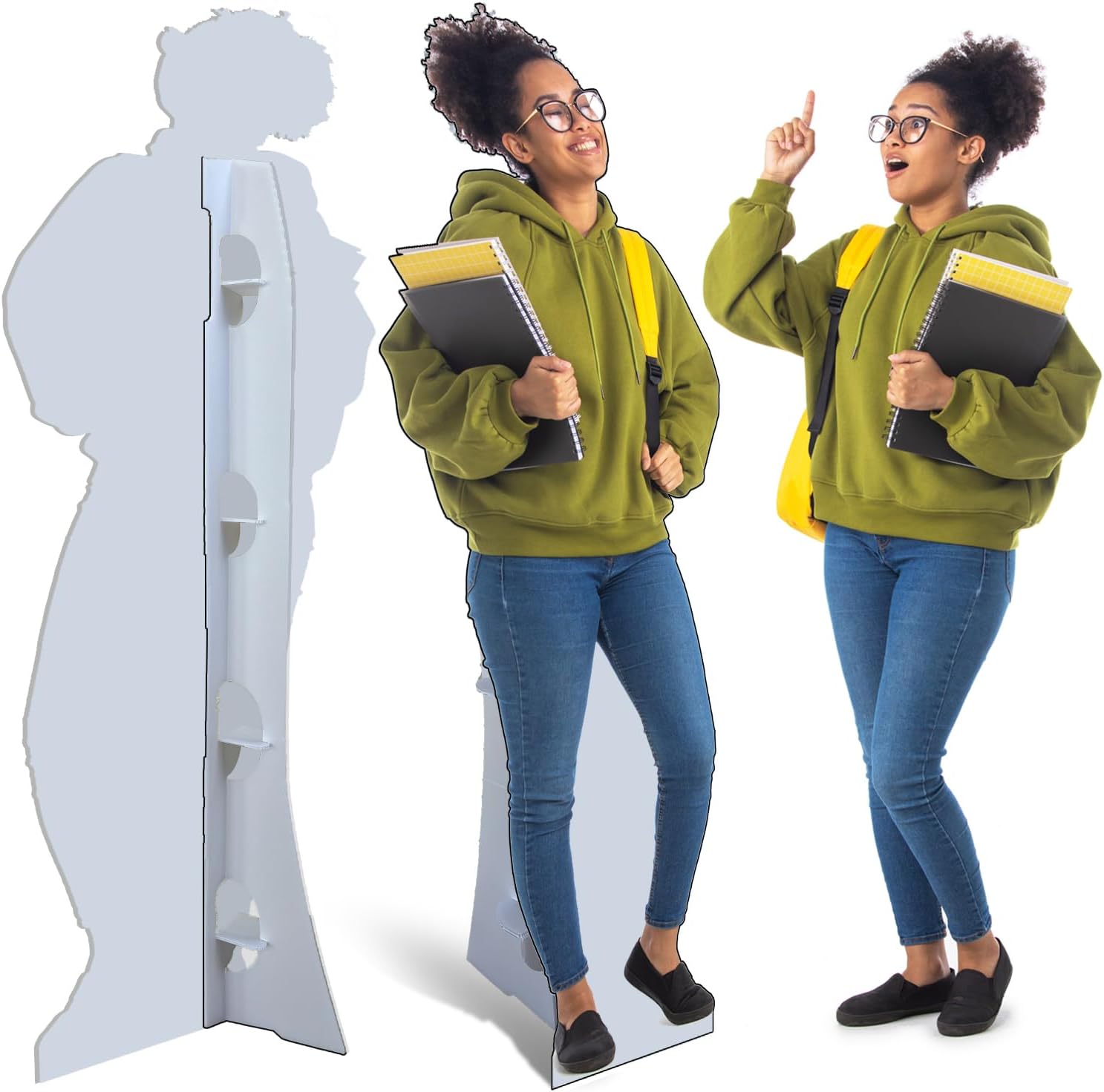 Amazon.com: 3-Foot Build A Head - Custom Graduation Big Heads Cardboard ...