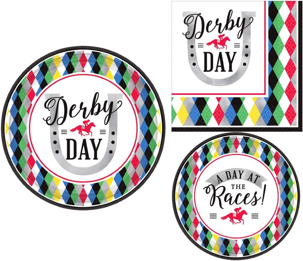 Horse Racing Derby Party Supply Pack in Derby Day Design! Bundle ...