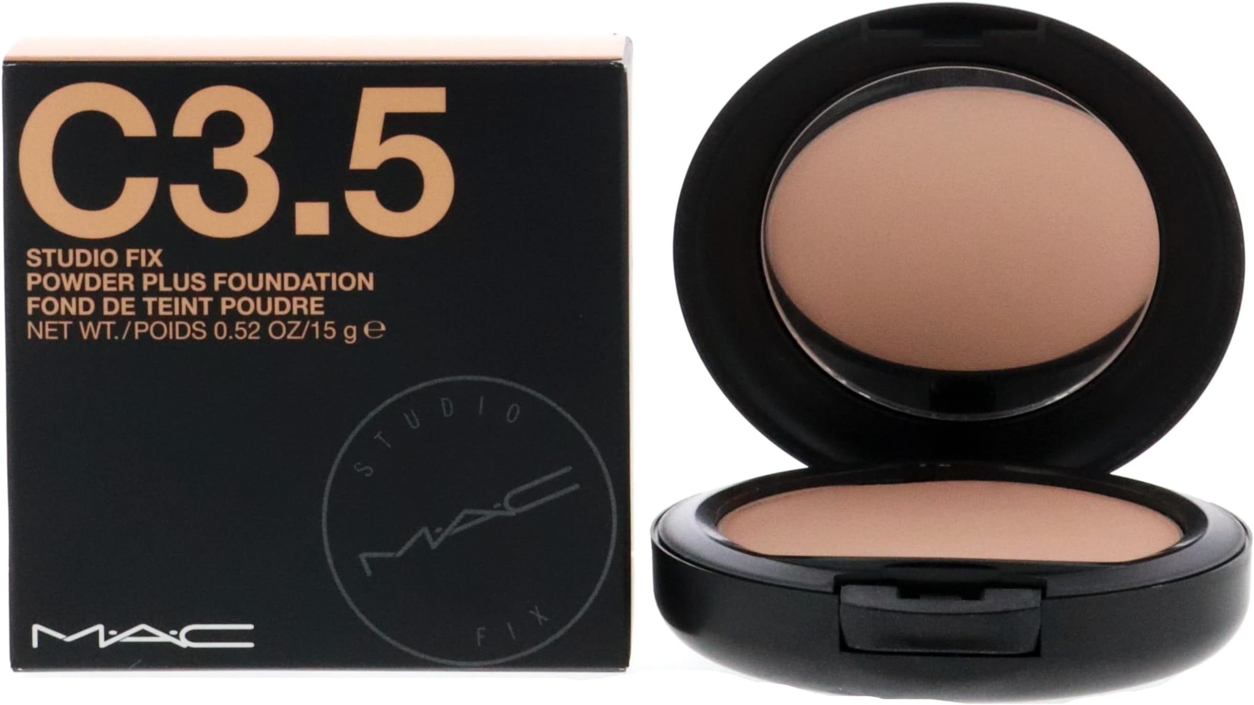 Amazon.com : MAC Studio Fix Powder Plus Foundation C3.5 by M.A.C ...
