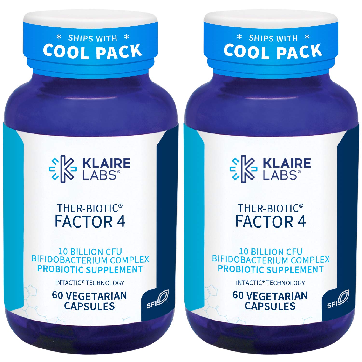 Buy Klaire Labs Ther-Biotic Factor 4 – 100% Bifidobacterium Probiotic ...