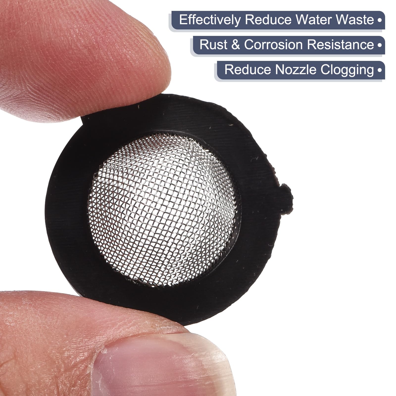 uxcell Stainless Steel Filter Hose Washers, 10 Pieces Hose Washers with ...