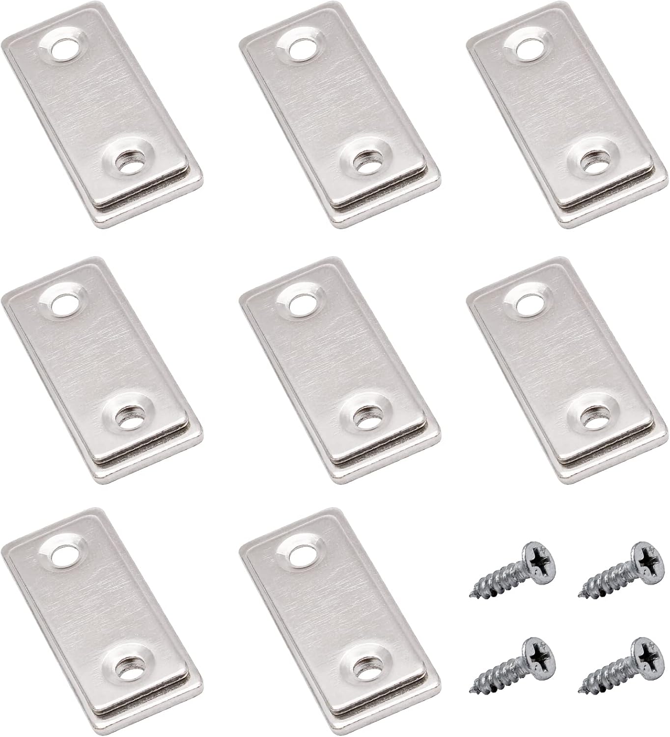 Coufce Ultra Thin Magnets Drawer Catch, Magnetic Door Catch, Stainless ...