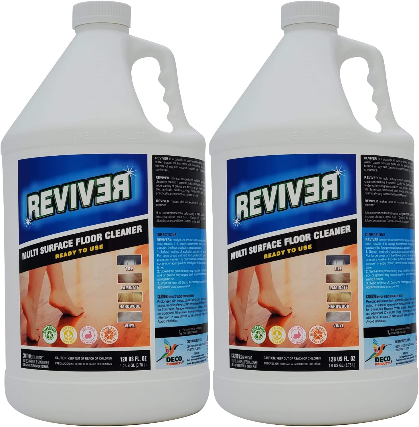 Amazon.com: DECO PRODUCTS REVIVER 2-Pack 2-Gallon Soft Citrus Scent ...
