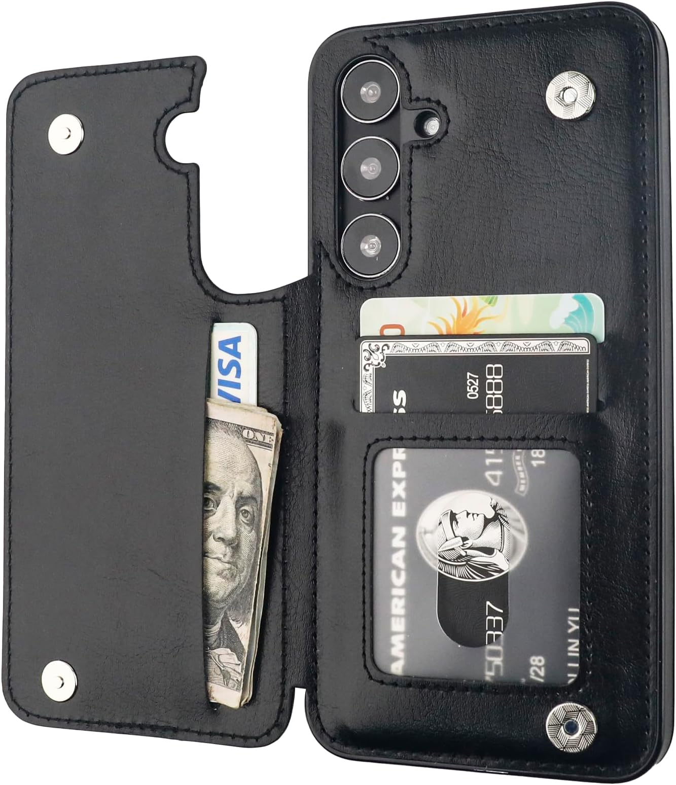 Amazon.com: Onetop Compatible with Samsung Galaxy S24 Plus Wallet Case ...