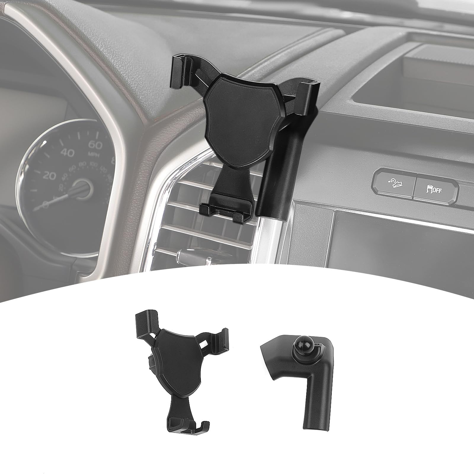 Amazon.com: PDKLIN for F150 Dash Phone Mount Holder, Dashboard 360 ...