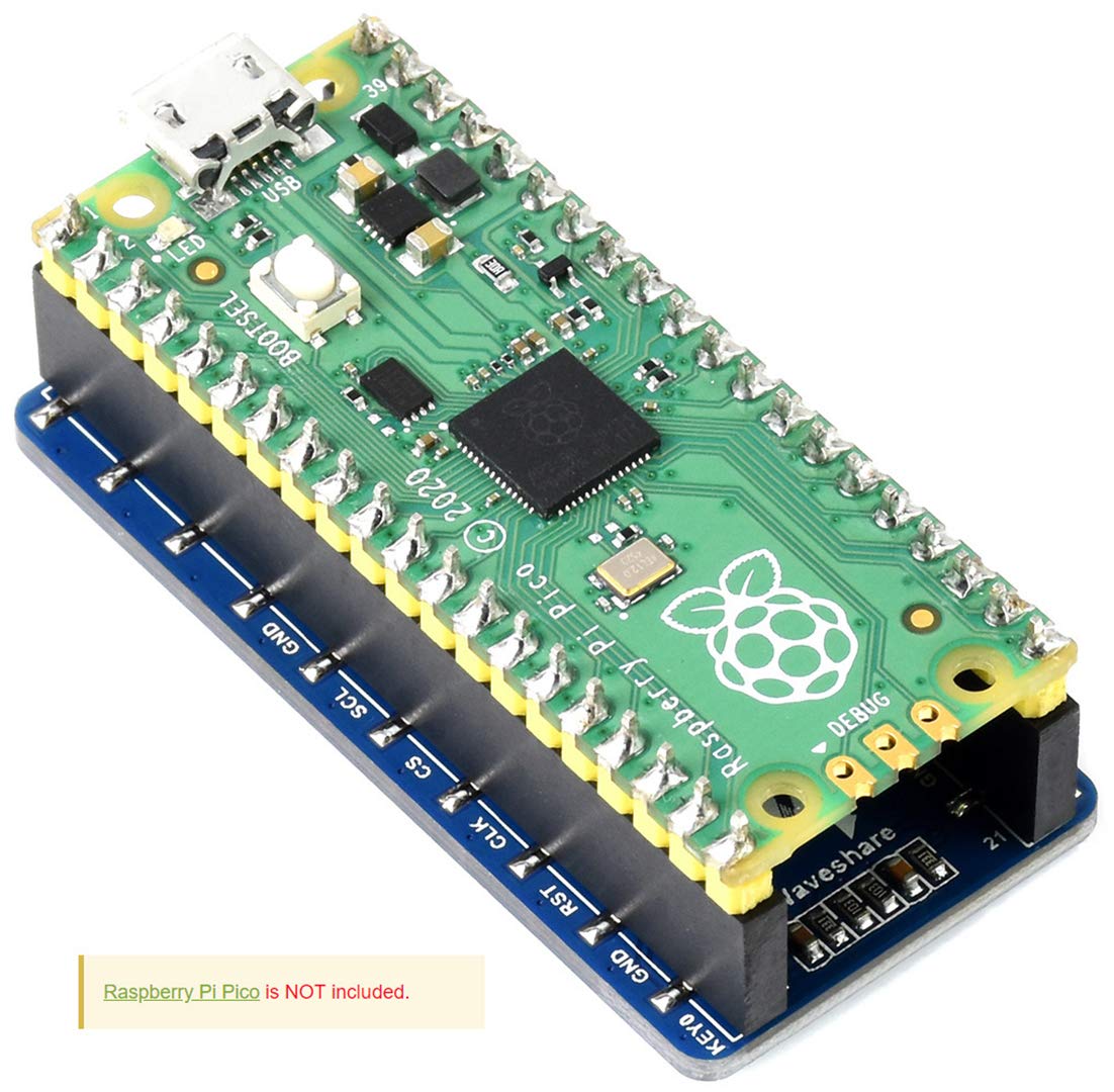 Buy waveshare 1.3inch OLED Display 64×128 Pixels OLED Module for Raspberry Pi Pico ...