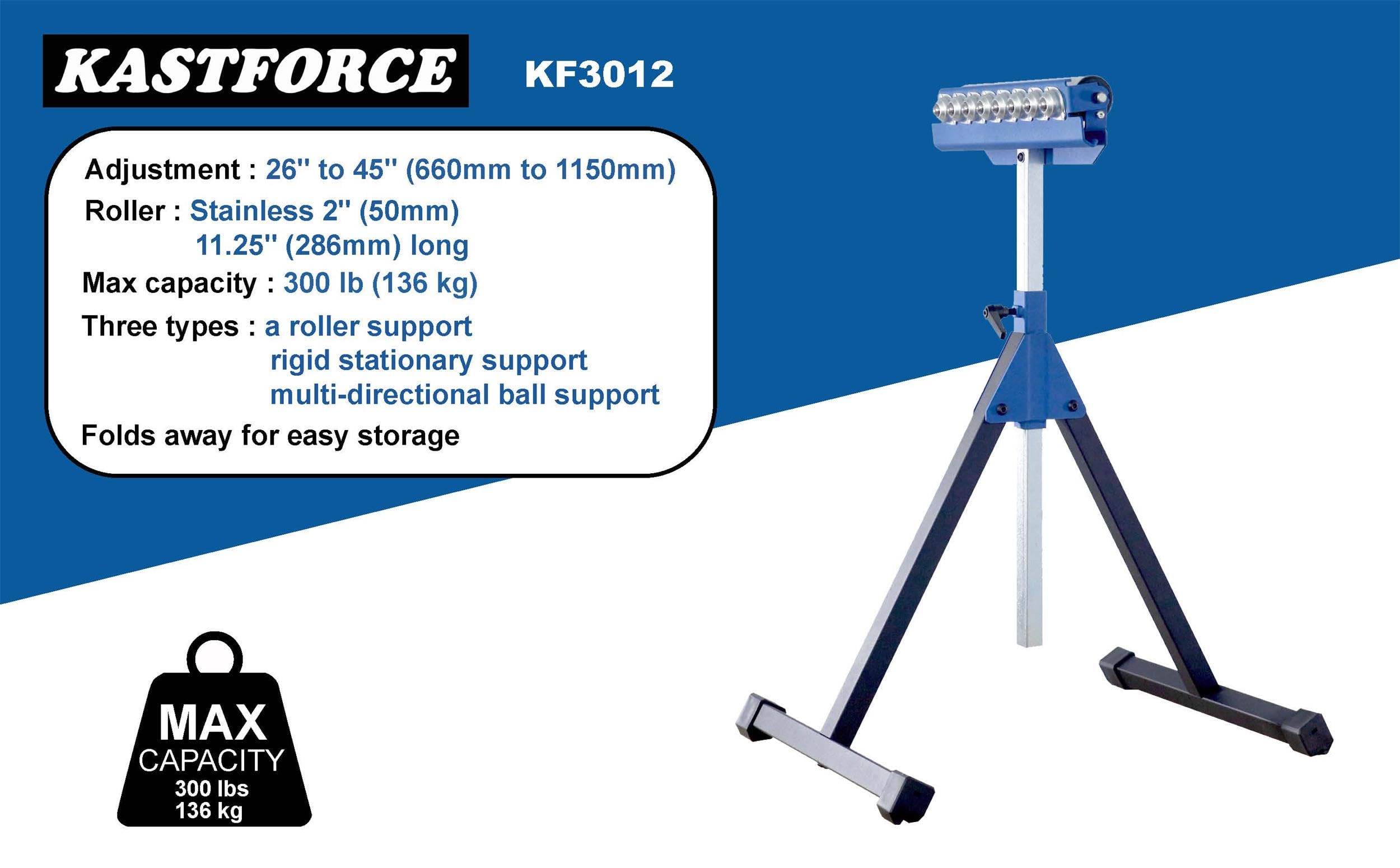 Snapklik.com : Heavy-Duty Roller Stand 300 Lbs 136kg Loading Capacity