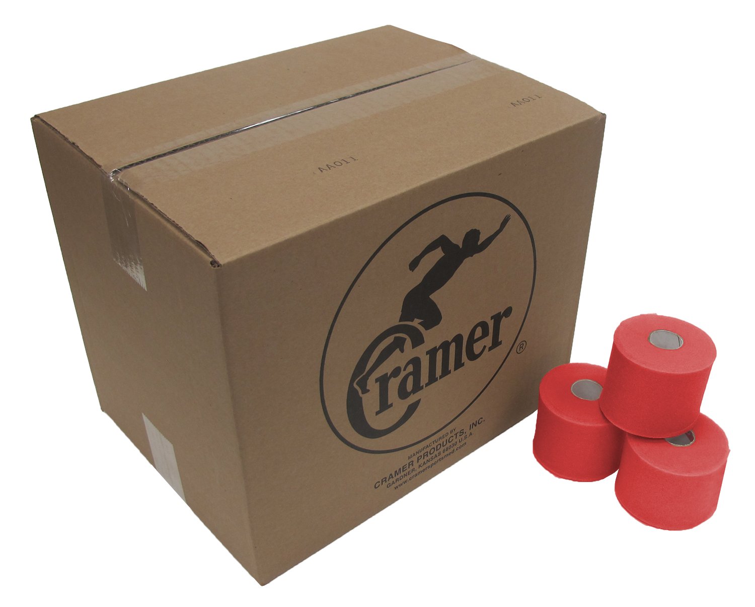 Cramer Tape Underwrap, Bulk Case of 48 Rolls of PreWrap for Athletic ...
