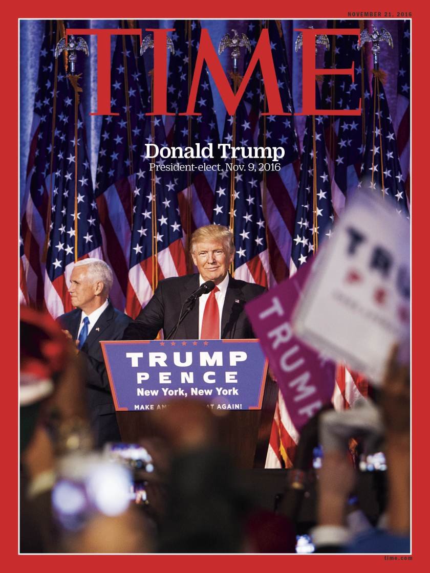 Time Magazine (November 21, 2016) President Trump Cover: Amazon.com: Books