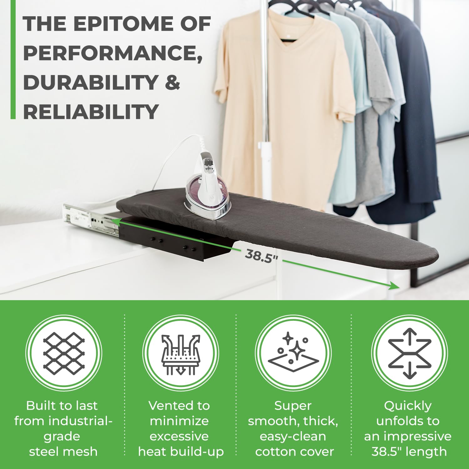 Recessed Ironing
