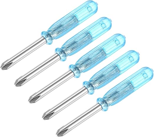 uxcell Mini Phillips Screwdriver, 3.0mm Cross Head 45mm Length for ...