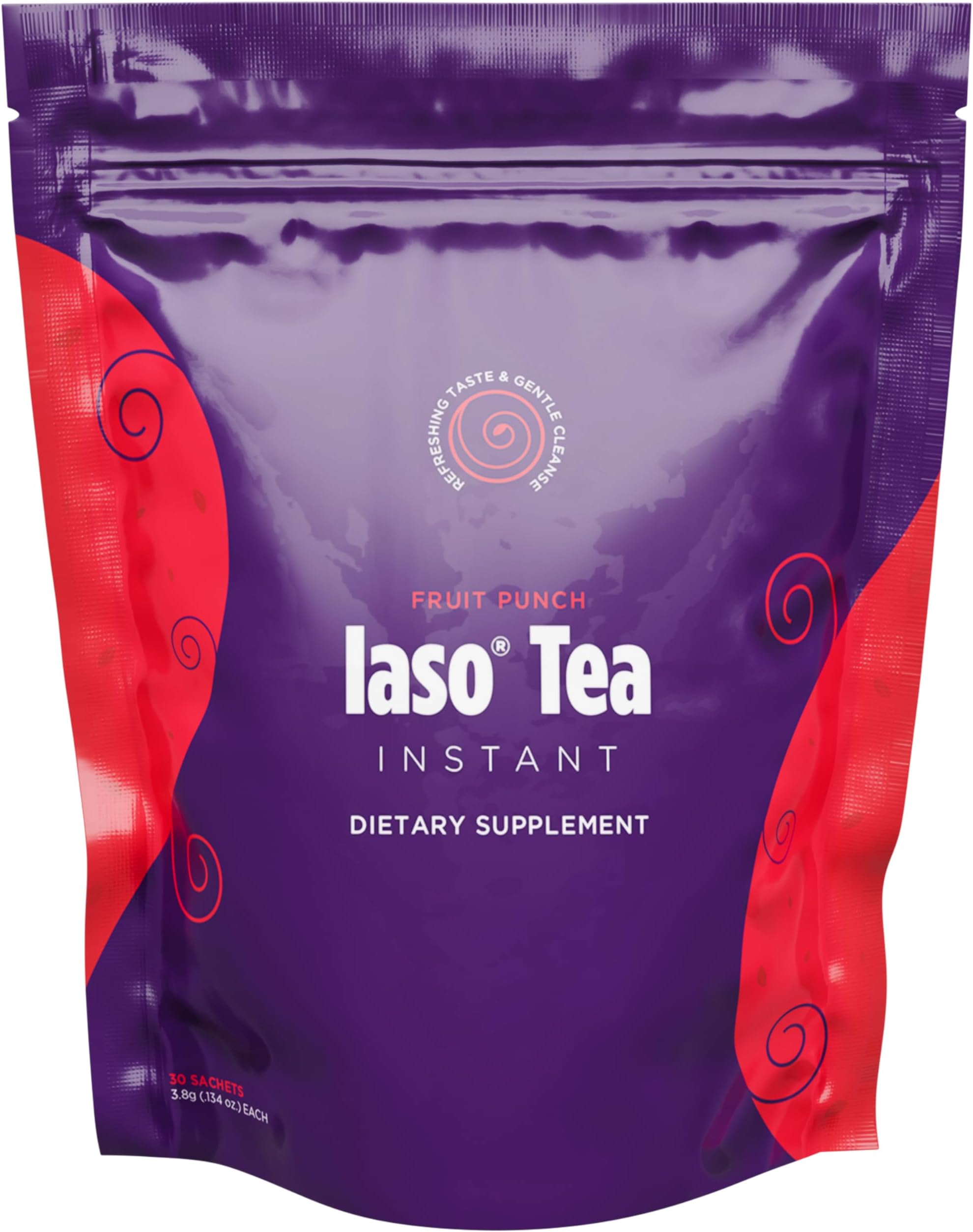 Amazon.com : Iaso Instant Tea (Fruit Punch) - Refreshing Cleansing Tea ...