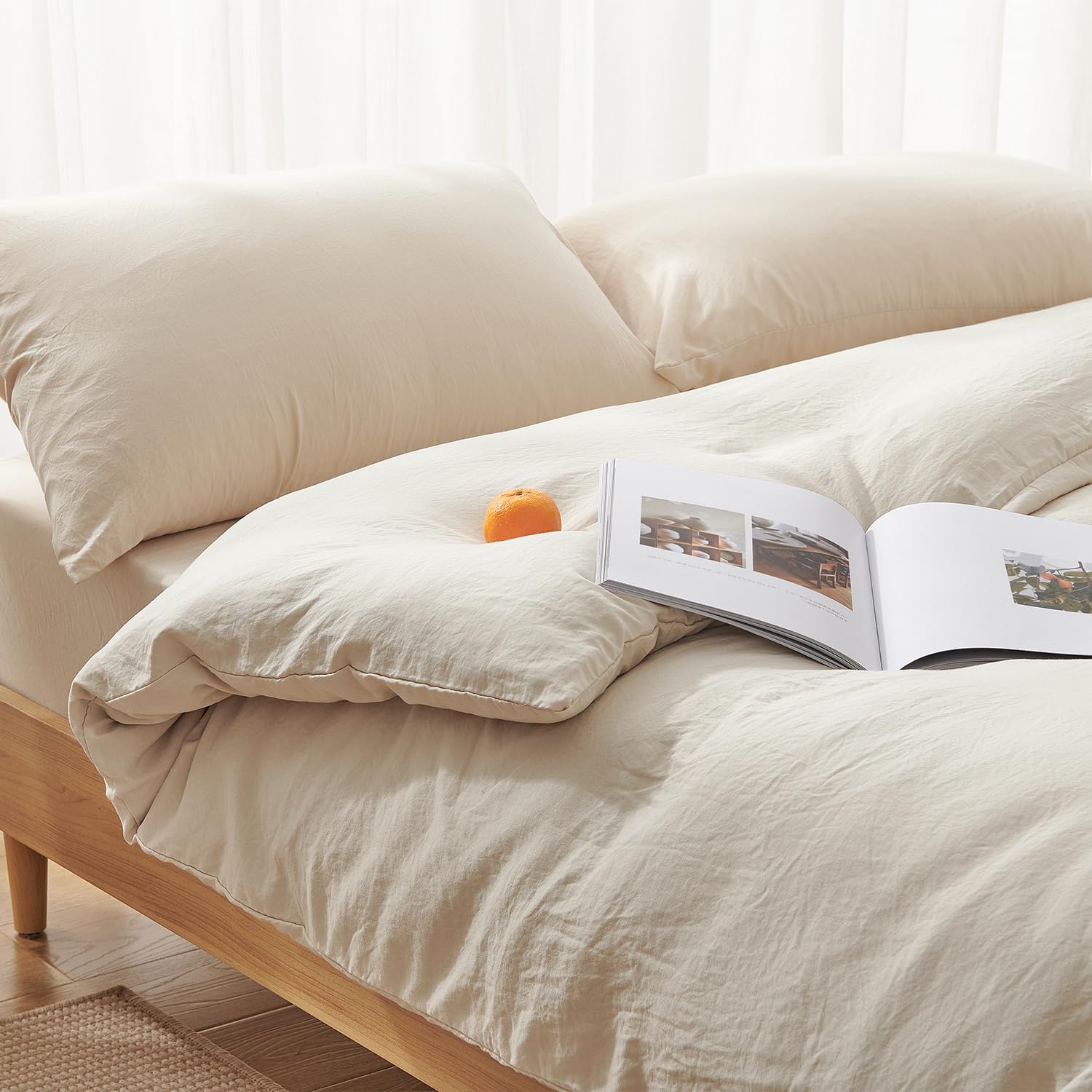 Amazon｜無印良品 乾きやすい掛ふとんカバー ブラウンチェック シングルサイズ 150×210cm用 再生ポリエステル使い 83410612｜掛けふとんカバー オンライン通販