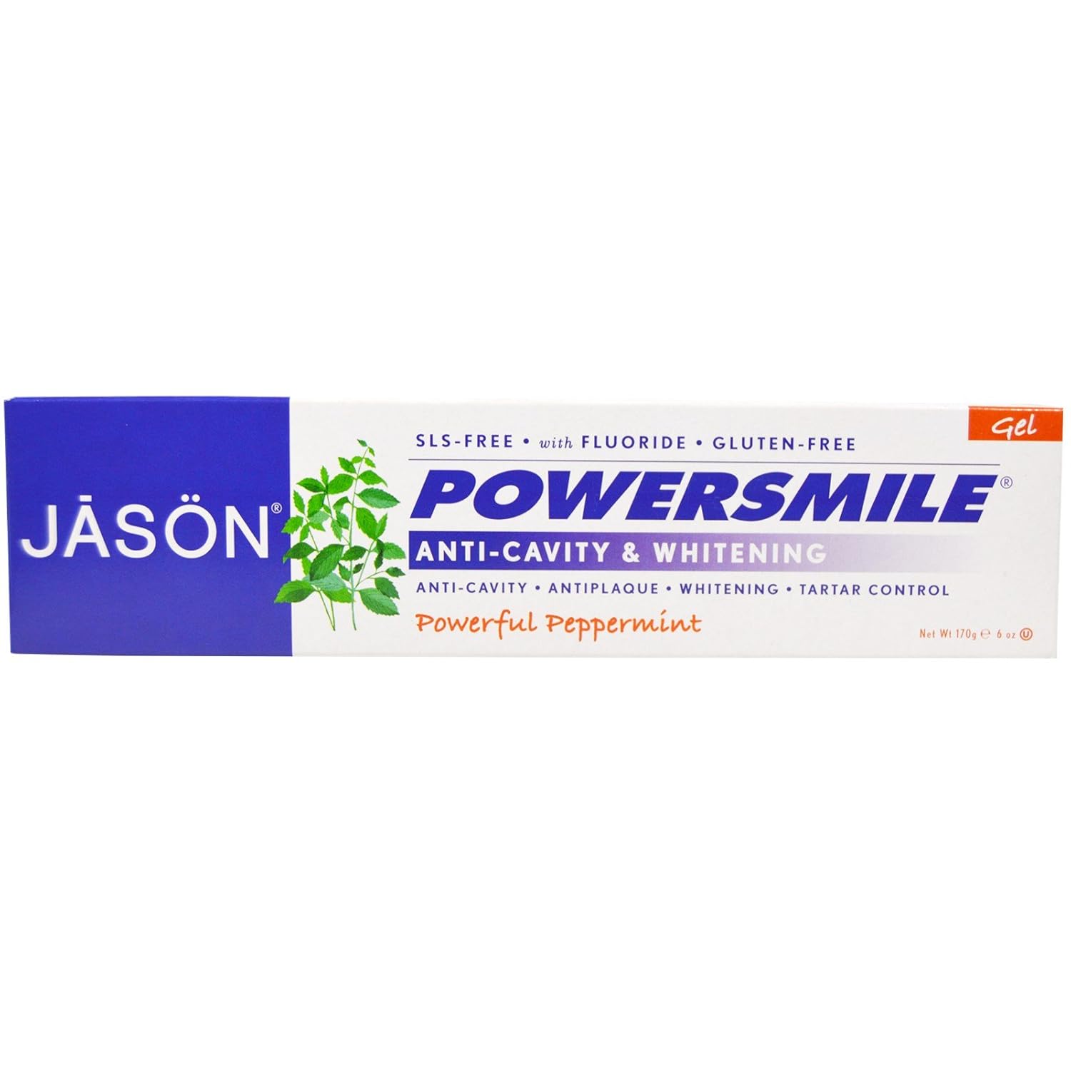 Amazon.com : Jason's Powersmile Coq10 Fluoride Toothpaste (1x6 OZ ...