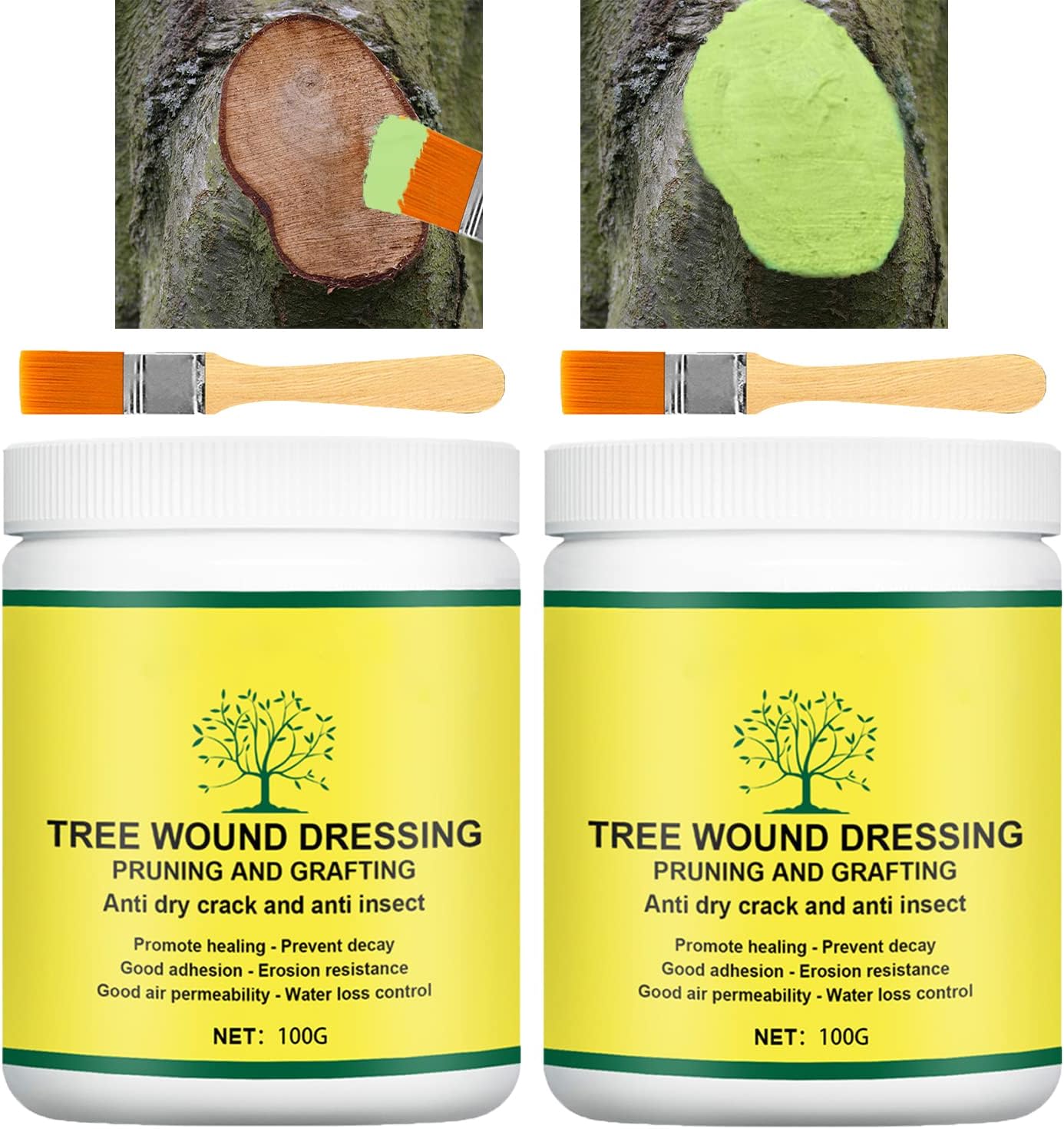 Amazon.com: INHLUGLK Tree Wound Pruning Sealer, Bonsai Cut Paste Tool ...