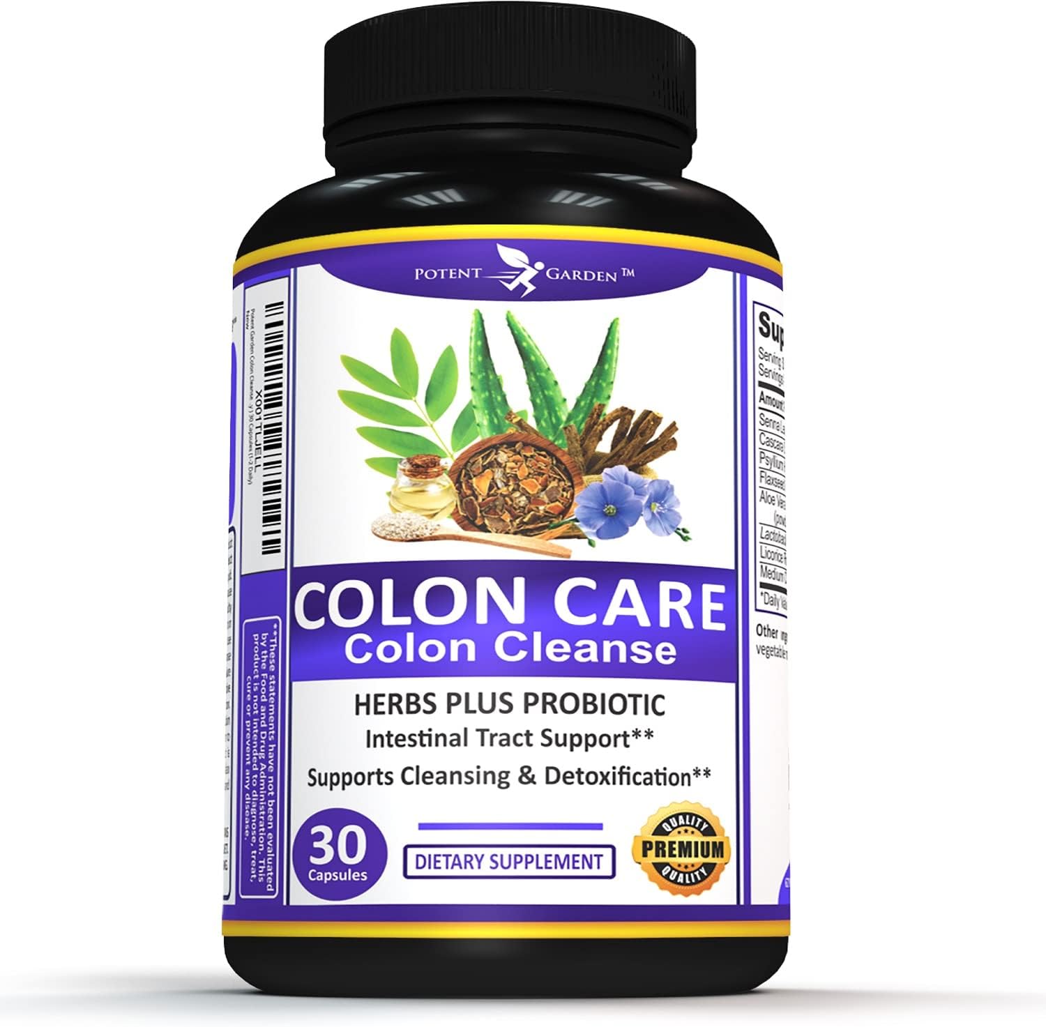 Amazon.com: Potent Garden Colon Cleanse & Detox 15 Day Cleanse for ...