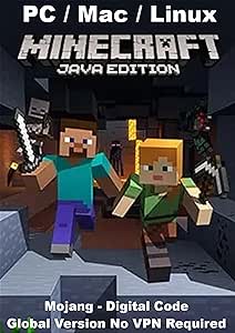 Mojang Minecraft Java Edition PC Game - Digital Code No CD/DVD - Within ...
