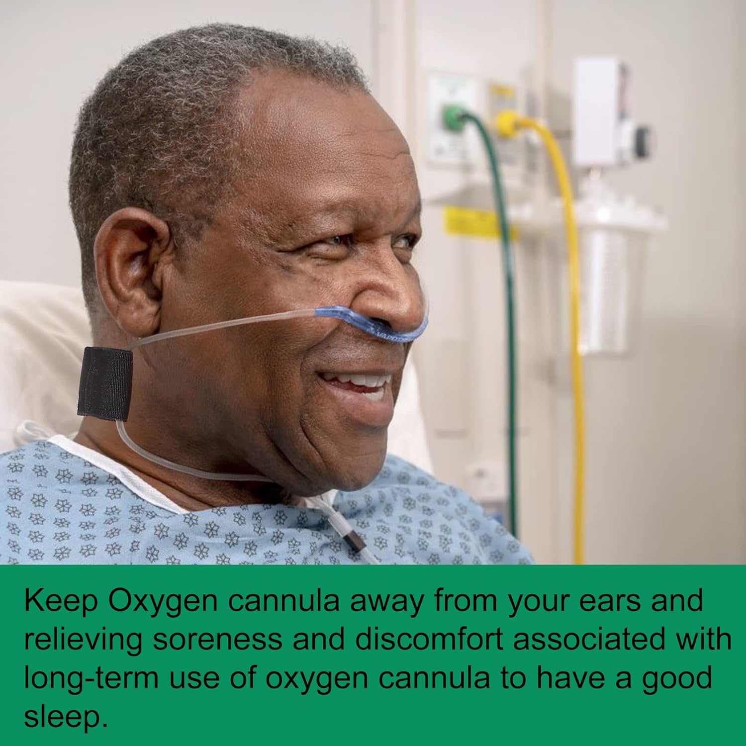 Buy 3 Pack Nasal Oxygen Cannula Ear Saver Strap Ear Protectors for ...