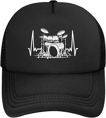 Funny-Drums-Drummer-Drumming-Gift for Women Men-Black Vintage Washed ...