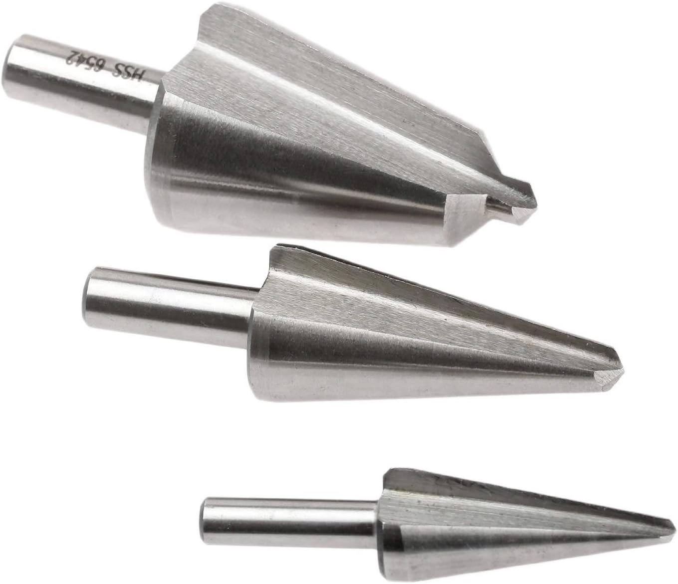 3 qty of High Speed Steel Stepless Drill Bits - Step Drill Bits ...