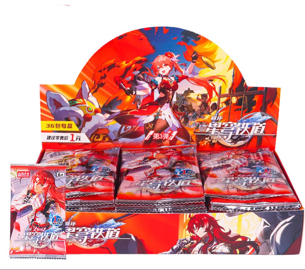 Honkai Star Rail Collectible Cards - Booster Packs Trading Card ...
