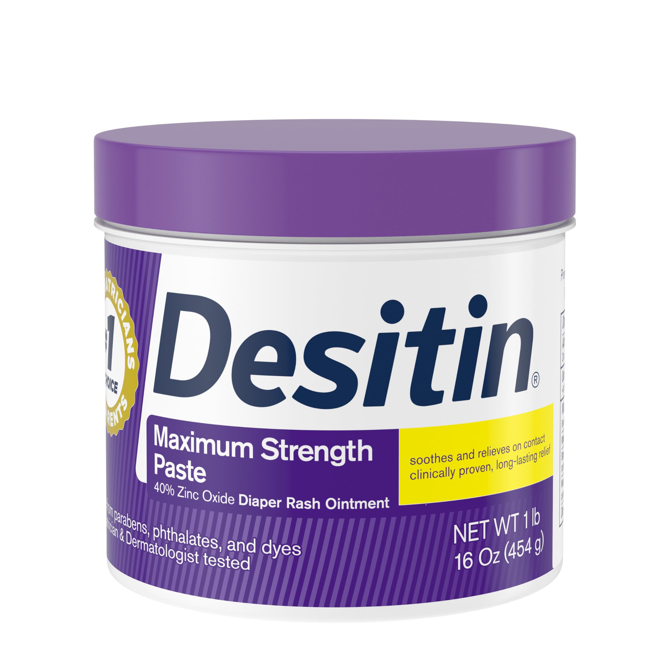 Amazon.com: Desitin Maximum Strength Baby Diaper Rash Cream with 40% ...