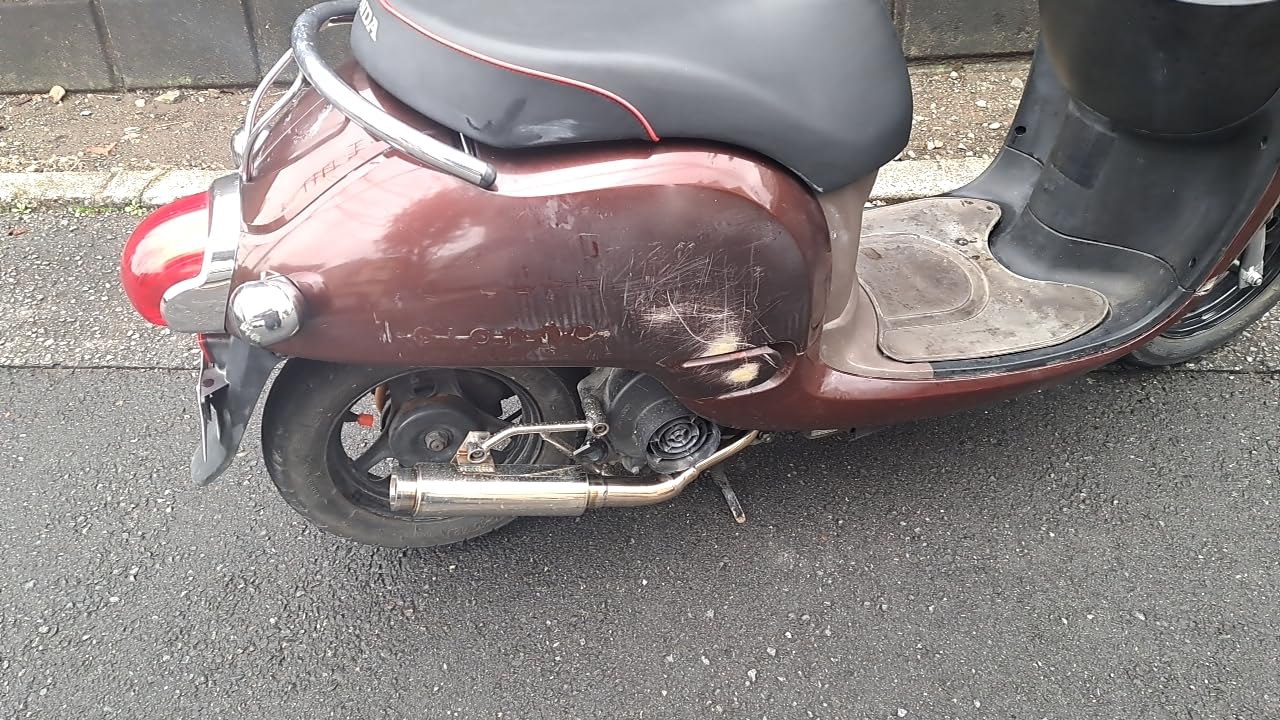 Amazon | ウイルズウィン(WirusWin) ロッドサイレンサータイプマフラー ジョルノ(AF70) | スリップオン | 車＆バイク