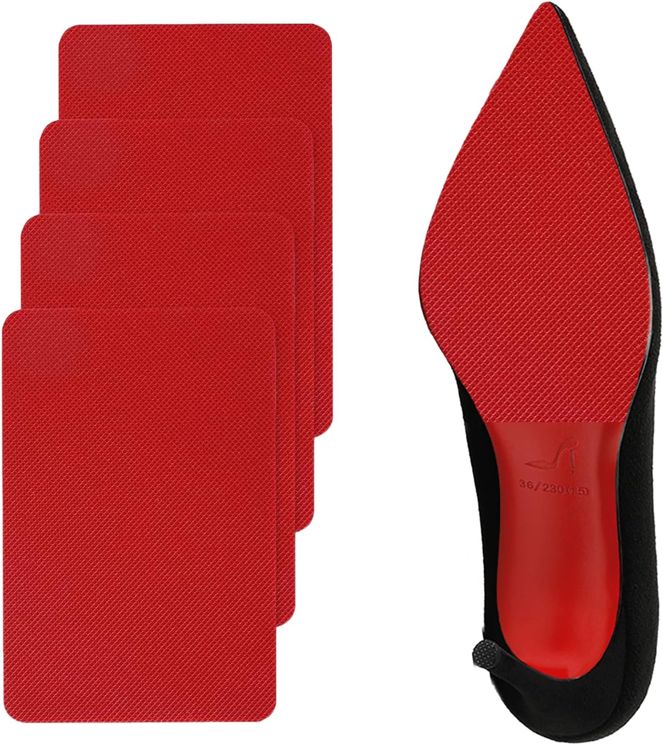 Amazon.com: ULIFEBETTER 4 Pcs Sole Protector Bottom Shoe Protector ...
