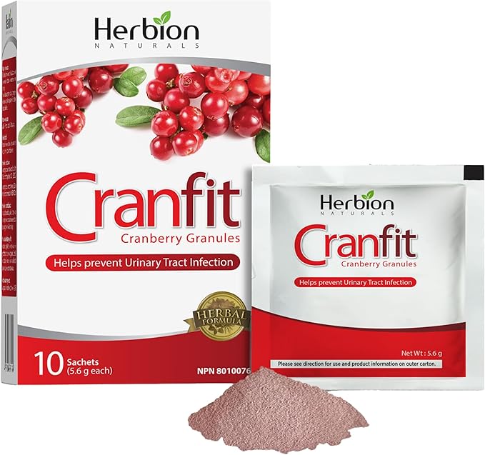 Herbion Naturals Cranfit Cranberry Granules Help Prevent Recurrent ...