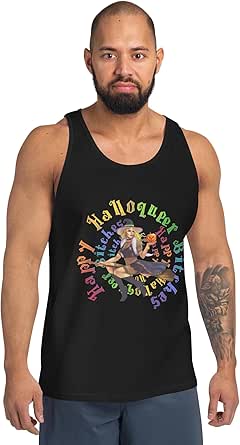 SHAVA CO Transgender Halloween Tank Tops -Trans Pride LGBT Halloween ...