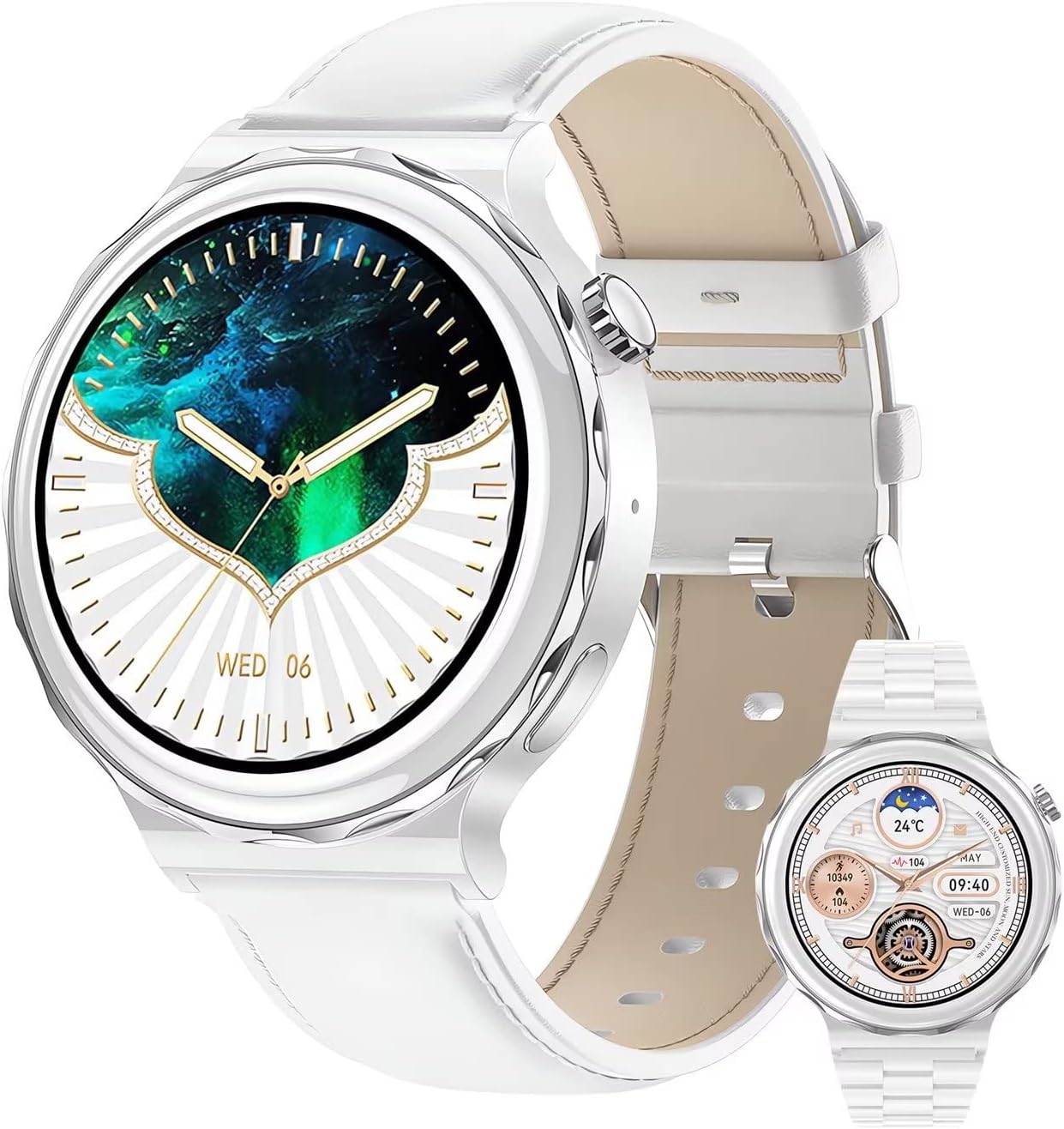 Amazon.com: DAXIAOYU Smartwatch,1.36" Full Touch Screen Bluetooth Call ...
