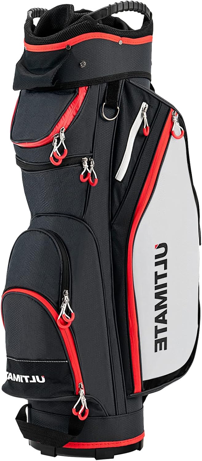 GOPLUS Sac de Chariot de Golf, Sac de Golf léger et Portable avec 14 ...
