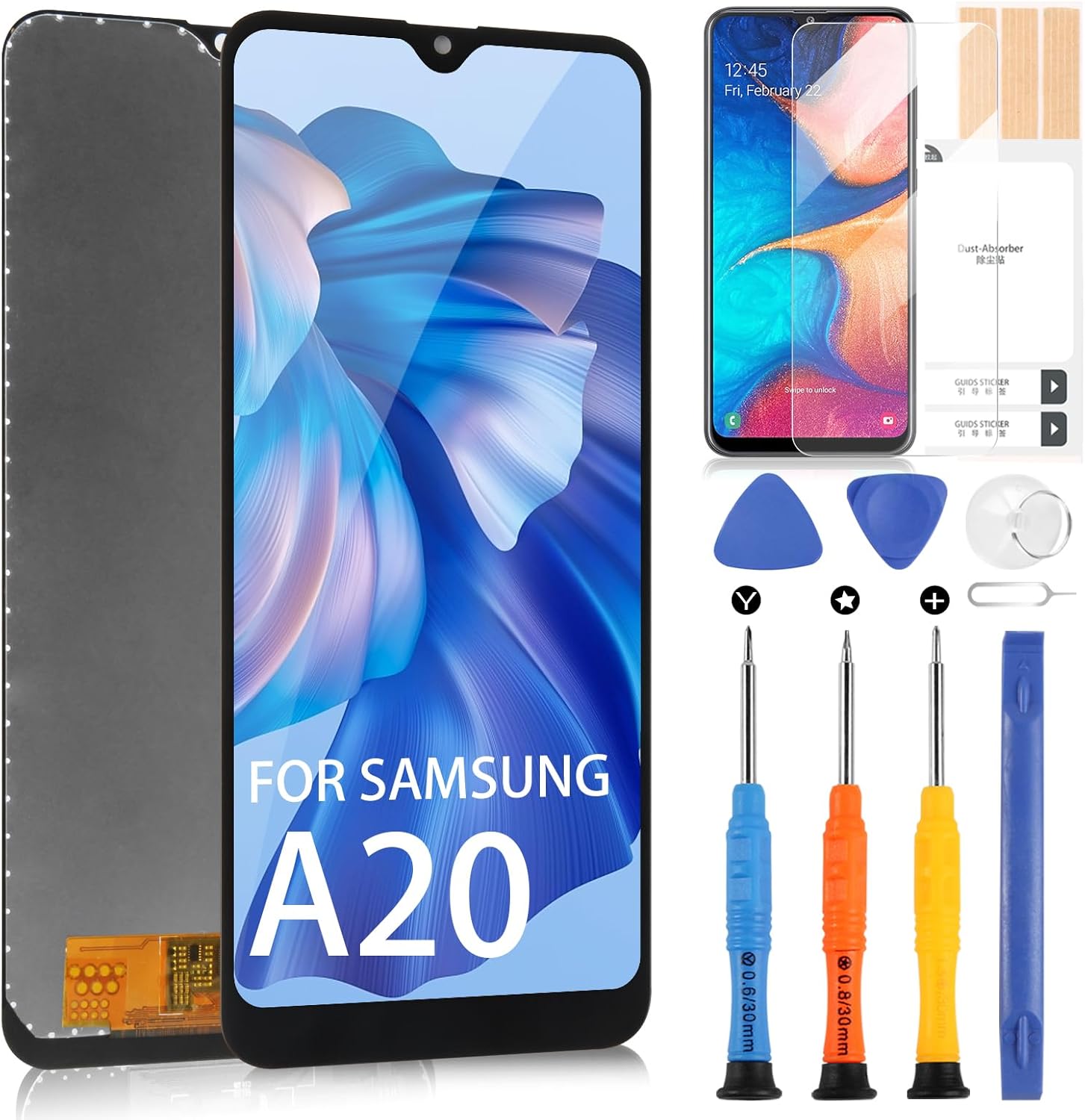 Amazon.com: Screen Replacement for Samsung Galaxy A20 LCD Display ...