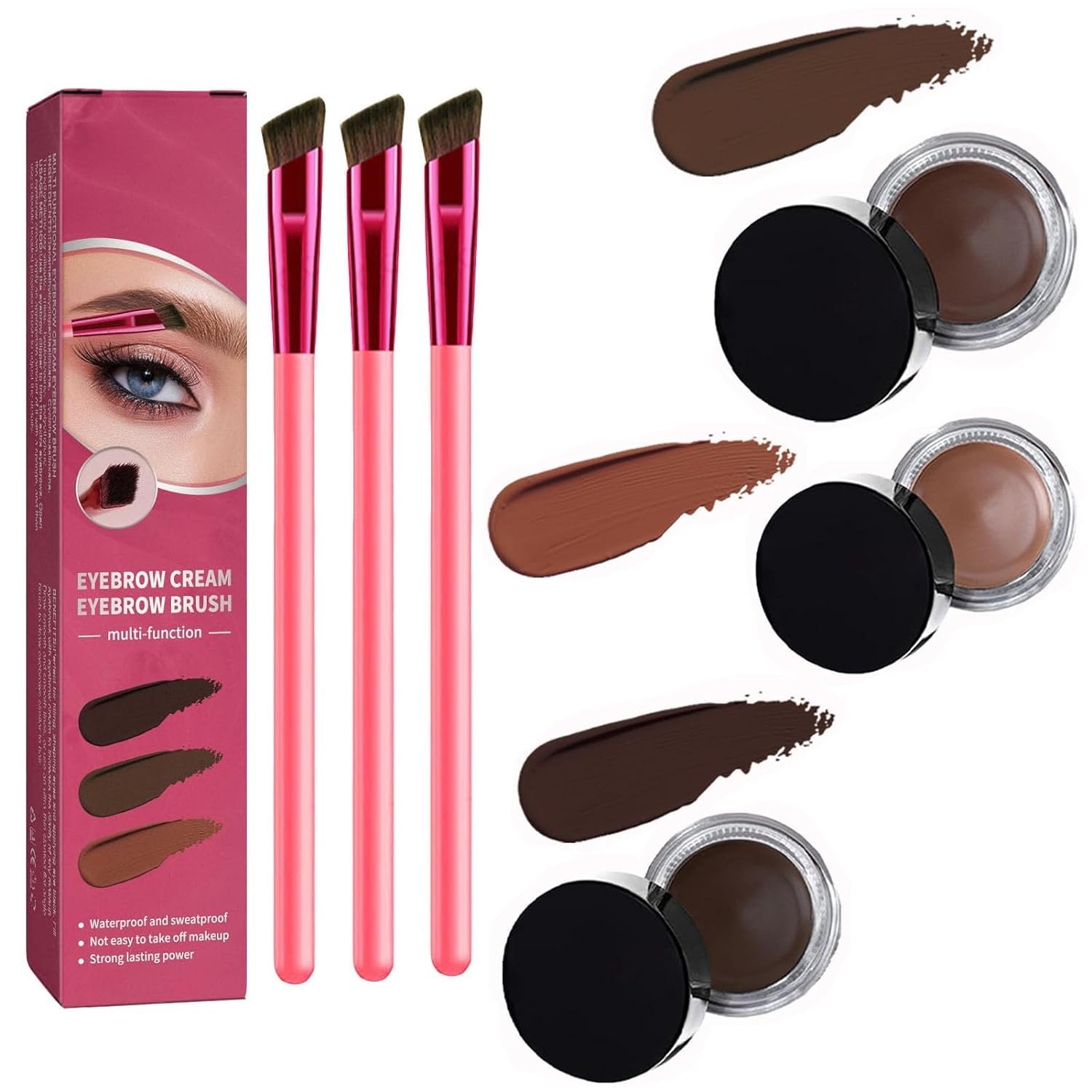 Amazon.com : Anjoize 4-Tip Microblade Brow Pen, Home Eyebrow Care Kit ...