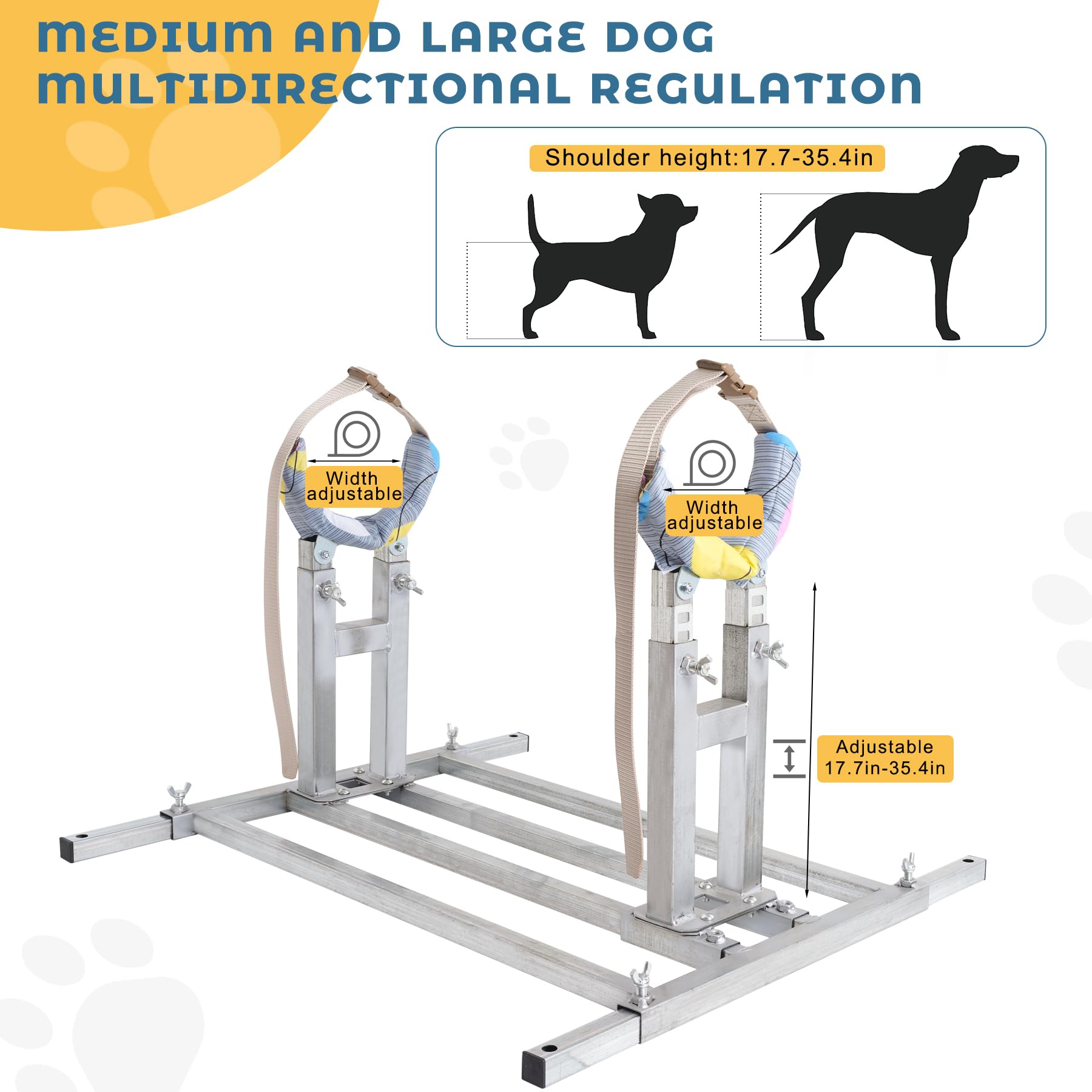 Dog Breeding Stand(Multi-Specification) Stainless Steel