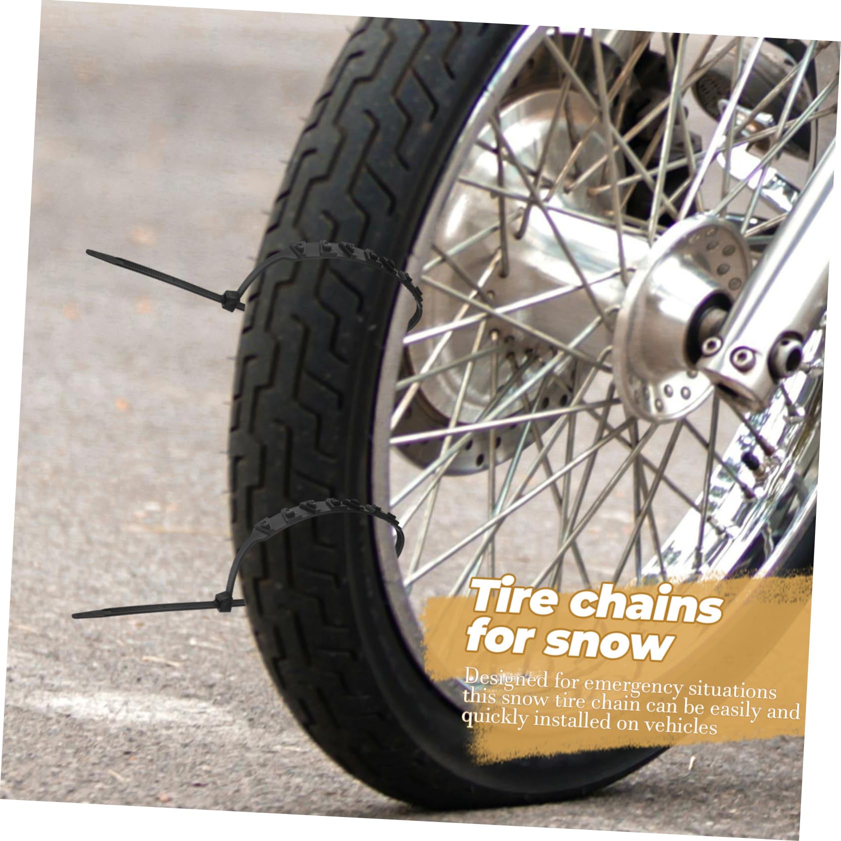 Tire Chains I Tested Motorcycle For Snowy Roads: Here's How They Saved ...