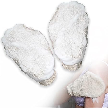 Amazon.com: Bath Shower Gloves Mitt for Exfoliating and Body Scrubber ...